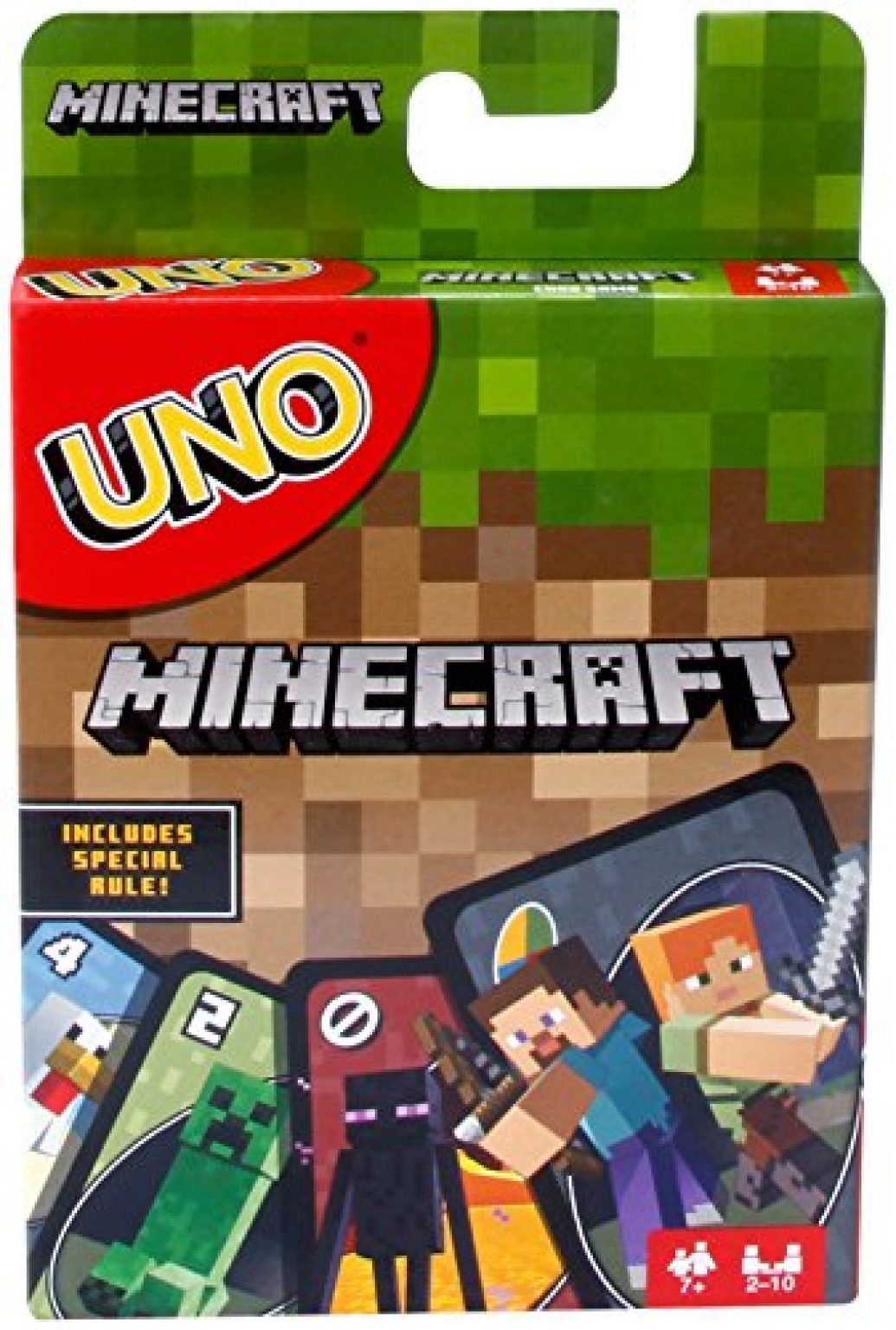 UNO Minecraft Card Game with Creepers - Perfect for Gamers - Yinz Buy