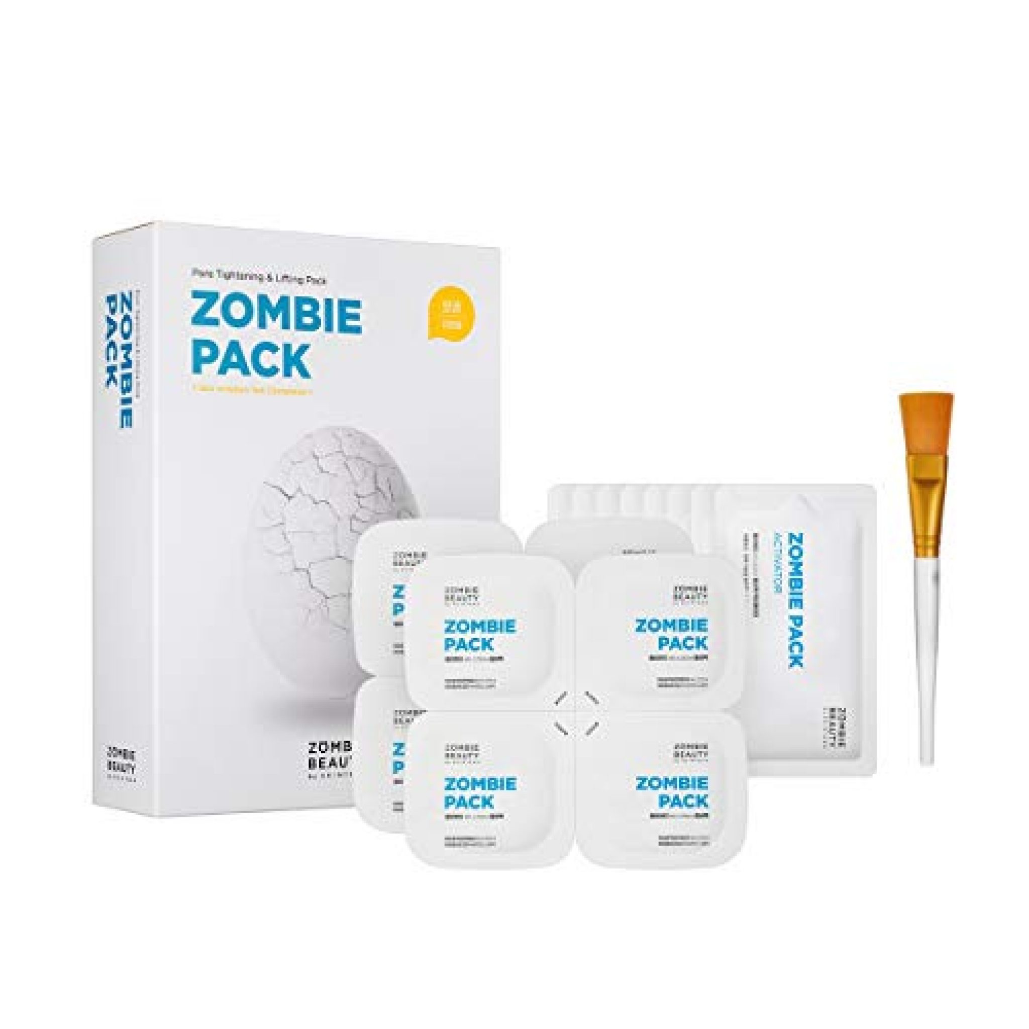 Zombie Mask Facial Skin Care | Full Face Treatment Pack - Yinz Buy