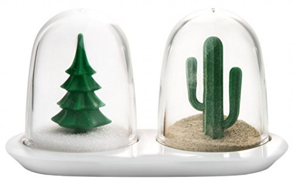 Seasonal Salt & Pepper Shakers - Winter Summer Themed Set - Yinz Buy