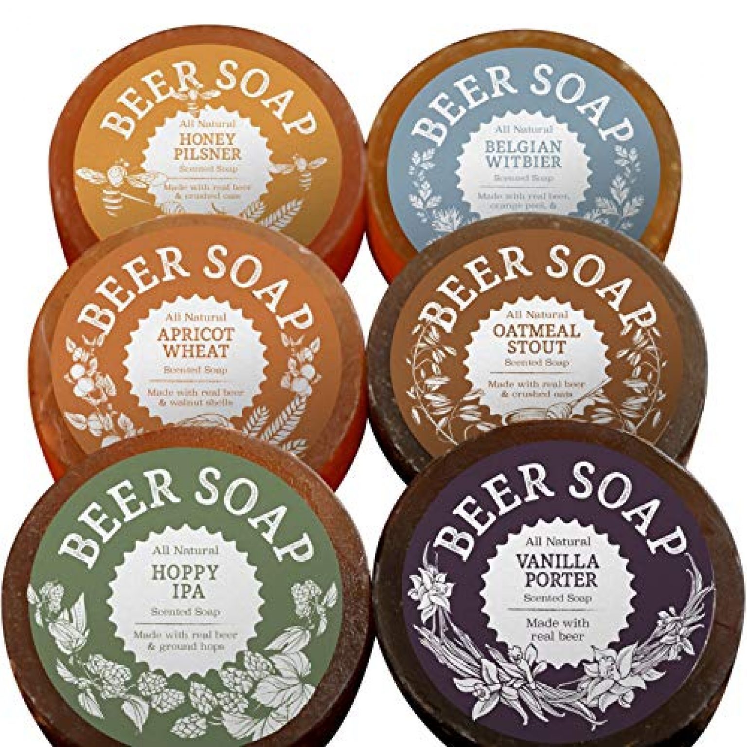 Beer Soap Gift Pack - Enjoy Natural Hops & Craft Beer Scents - Yinz Buy