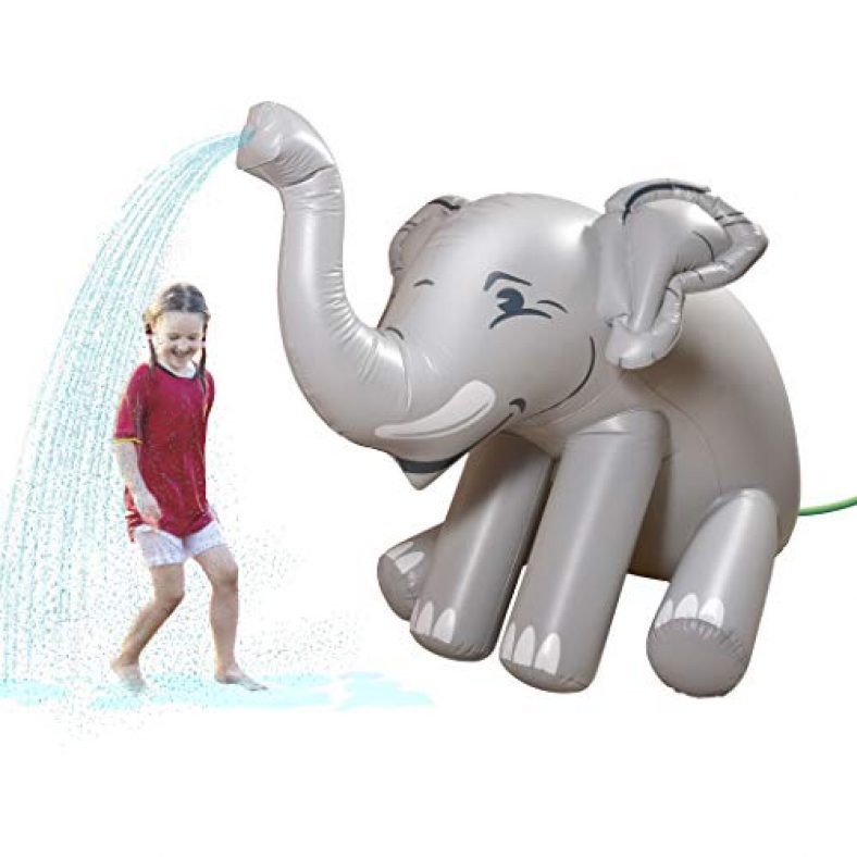 Giant Inflatable Elephant Sprinkler for Summer Fun and Parties - Yinz Buy