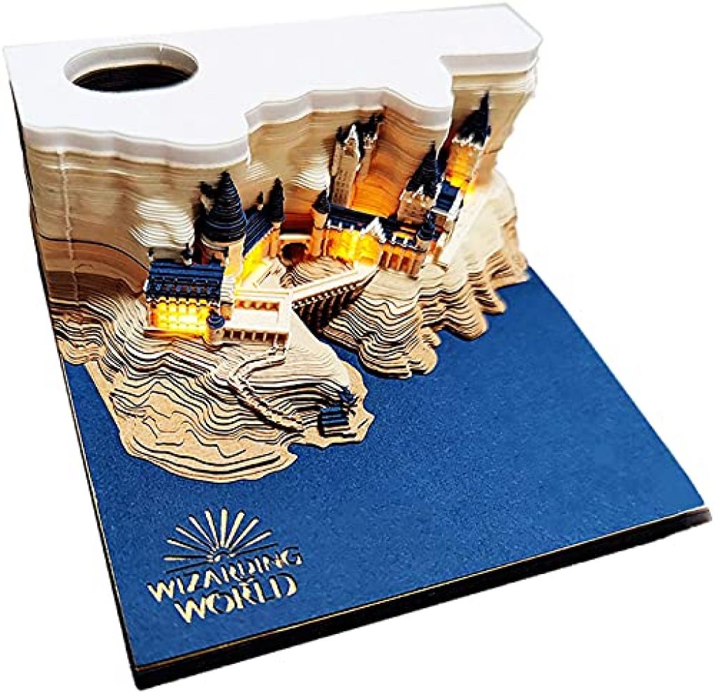 Harry Potter 3D Memo Pad - Magical Reveal of Hogwarts Castle - Yinz Buy